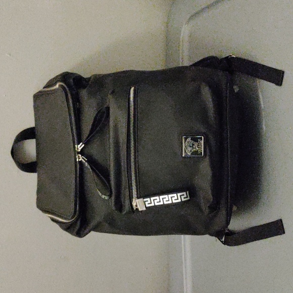 Versace | Bags | Versace Backpack Black 22 Limited Edition | Poshmark